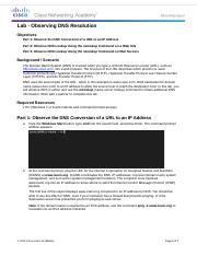 Observing DNS Resolution Understanding The Conversion Of URLs Course Hero