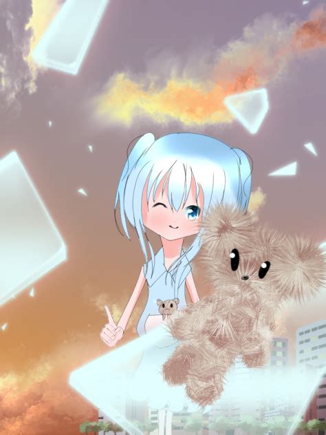 ツインテールぬいぐるみ ibisPaint