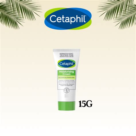 Cetaphil Moisturizing Cream 15g Traveltrial Kit Shopee Malaysia