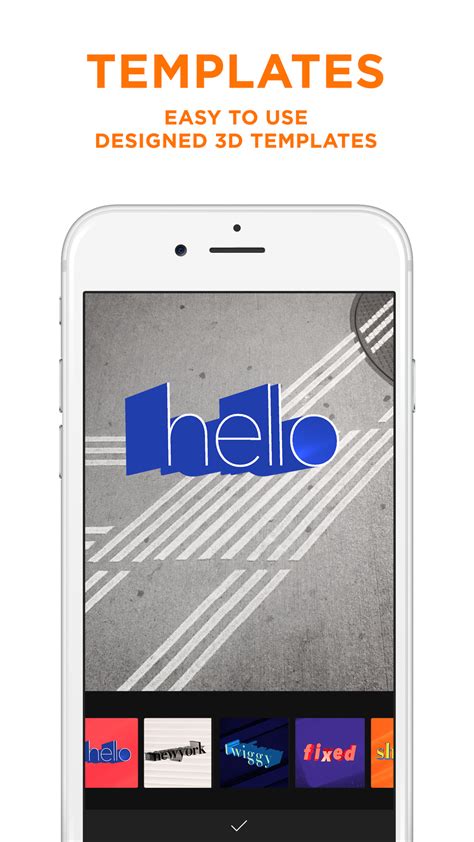 iphone 용 threedi real 3d text on your photo 다운로드