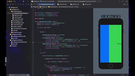 swipe gesture navigation with swiftui youtube