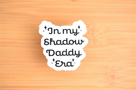 Shadow Daddy Era Sticker Reader Bookish Fantasy Fourth Wing Romance