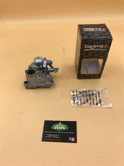 Carburateur BGM Pro Faster Flow SI 24 24E Dellorto Spaco Avec