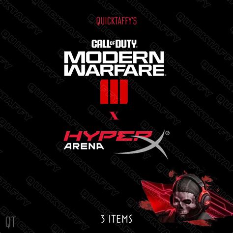 Call Of Duty Modern Warfare III Hyperx Bundle DLC Etsy