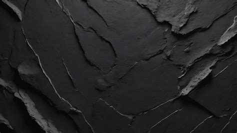 Premium Ai Image Decorative Black Putty Background Wall Texture With