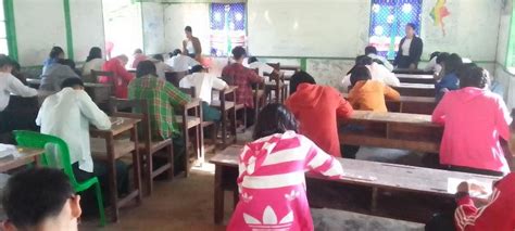 ပေါက်တောမြို့ အထက မြို့မ ကျောင်း၌ ၇၅ နှစ်မြောက် စိန်ရတုလွတ်လပ်ရေးနေ့ အထိမ်းအမှတ်အထက်တန်း၊အလယ