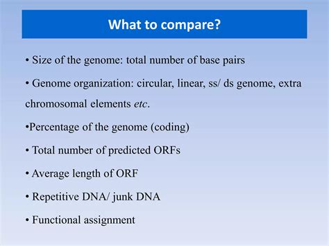 Comparative Genomics Pptx