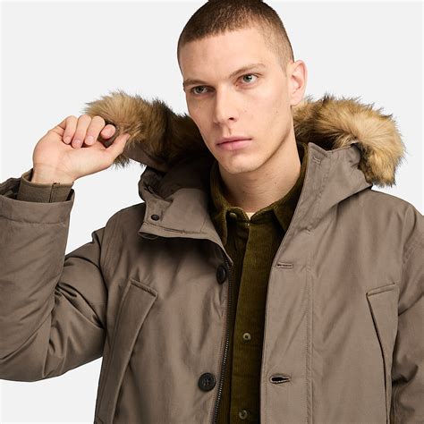 Parka imperméable Scar Ridge pour homme en marron