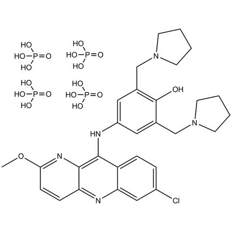 Pyronaridine Tetraphosphate Salt 76748 86 2 Reference Standards Alsachim