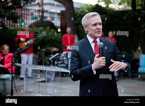 Us Secretary Of The Navy Ray E Mabus Speaks At The Reception Before