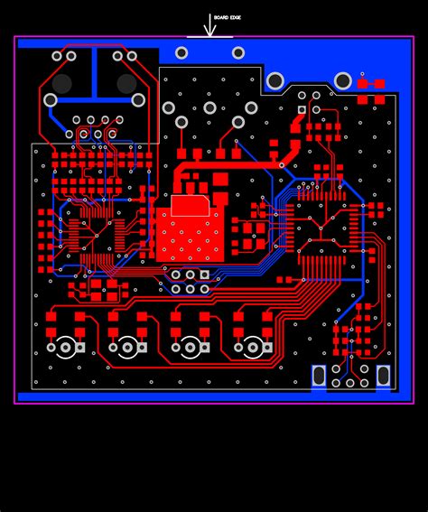 Isp Is My Pcb Layout Ok Atmega U Wiznet W Ethernet