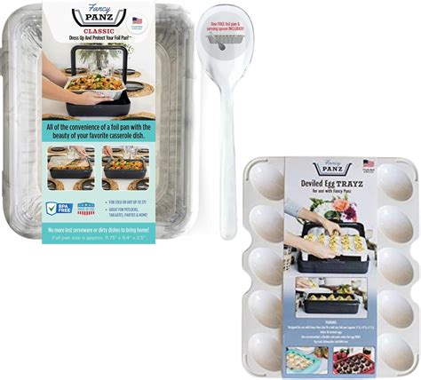 Fancy Panz Bundle Marble Classic Deviled Egg Trayz Insert