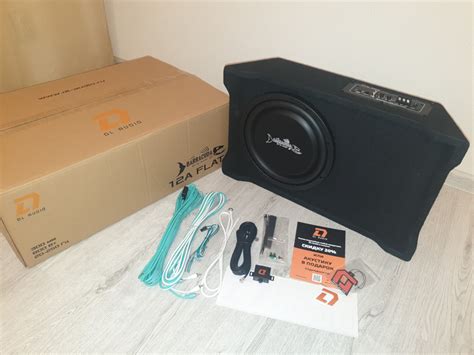 Установка активного сабвуфера DL Audio Barracuda 12A FLAT. — Nissan X ...