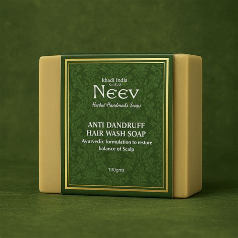 Organic And Chemical Free Neev Anti Dandruff Soap Neev Herbal Handmade