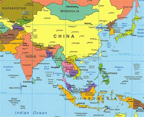 Map Quiz Of Southeast Asia Yp2qk Large Map Of Asia