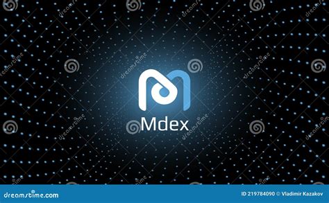Mdex Mdx Cryptocurrency Token Symbol Of The Defi Project In Circle With