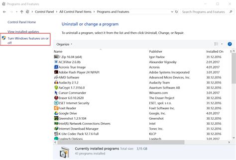 how to enable ubuntu bash in windows 10