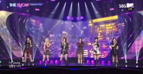 스윗 보고 있나 더쇼 스테이씨 컴백하자마자 첫 1위