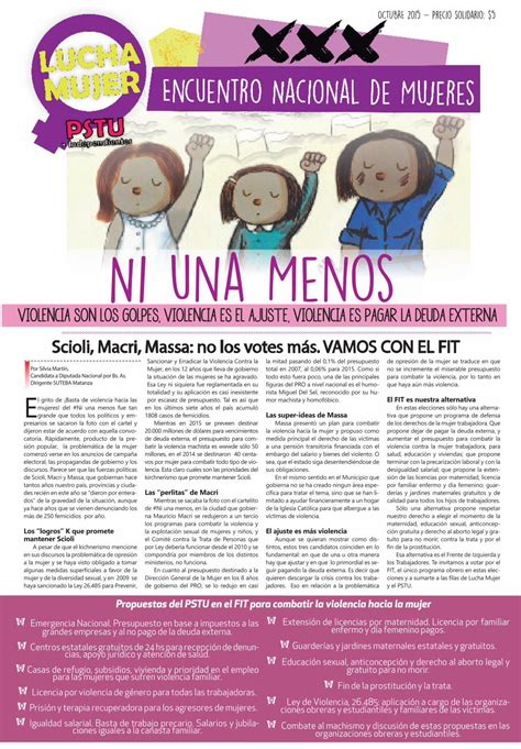 PDF Ni una Menos pstu ar de métodos anticonceptivos entre los