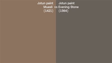 Jotun Paint Muesli Vs Evening Stone Side By Side Comparison