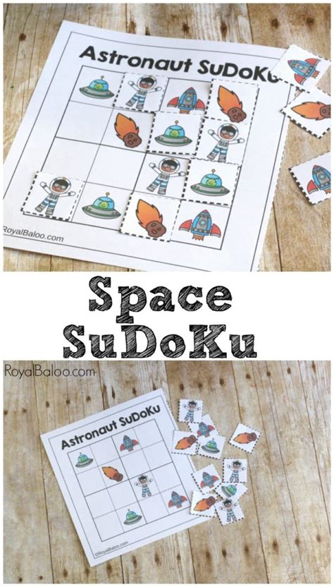 Space SuDoKu For Hands On Logic Fun Royal Baloo