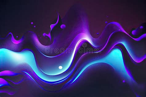 Abstract Blue And Purple Curve Line Shapes Wave Background Stock Illustration Illustration Of