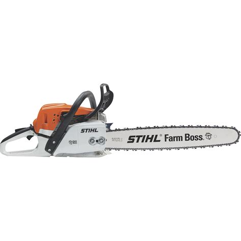Stihl Gas Powered Chainsaw Farm Boss In Bar Cc In Chain Pitch Model Ms
