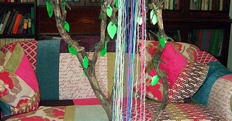 A Bad Witch S Blog Clouties Ribbons And My Twig Tree Craft Project
