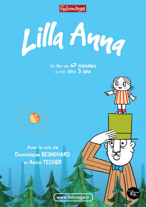 Lilla Anna Flyer réalisé pour FolimageJe suis une légume