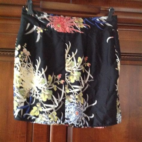 Zara Skirts Zara Tropical Floral Wrap Mini Skirt Size Small Poshmark