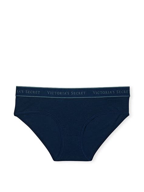 Buy Logo Cotton Hiphugger Panty Noir Navy Order Panties Online