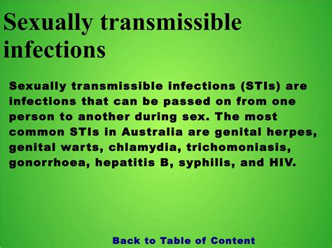 Sex Education Slide Show Libre Office Ppt