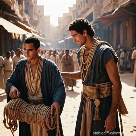 Ancient Egypt City Street Scene Stable Diffusion Online