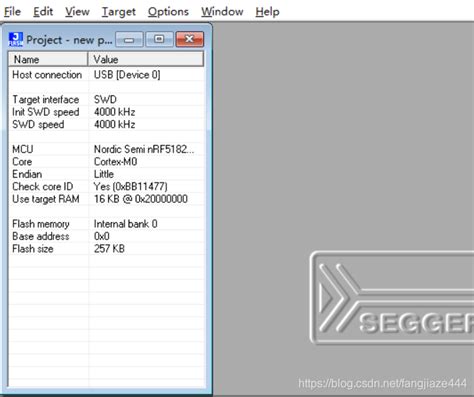 Nrf51822开发入门2 Jflash擦除与烧录出厂协议栈及利用开发库来点亮led灯 Csdn博客