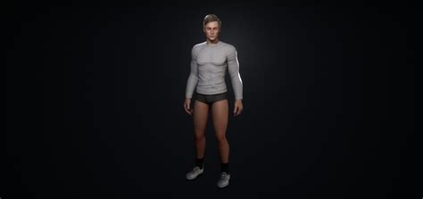 Game Character Modern Guy Ryan M1 3d Model Animated Rigged Cgtrader