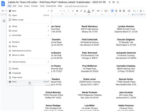 How To Print Labels From Google Sheets Sheets For Marketers