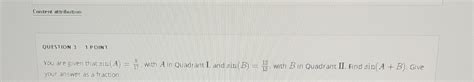 Solved Content Attributionquestion 3 1 ﻿pointyou Are Given