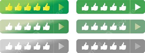 Website Mobile Responsive Ranking Feedback Vector Button Greyscale