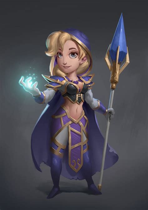 You Asked For It By Prospass Female Gnome Wizard Sorceress Sorcerer Witch Warlock Staff Magic