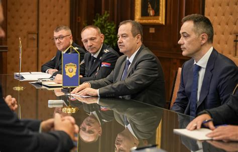 ПОТПРЕДСЕДНИК ВЛАДЕ И МИНИСТАР УНУТРАШЊИХ ПОСЛОВА ИВИЦА ДАЧИЋ ПРИМИО