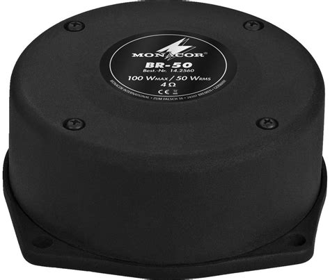 MONACOR BR-50 Bass-Vibrationserzeuger 100 WMAX, 4 Ω - Gersbach Sound ...