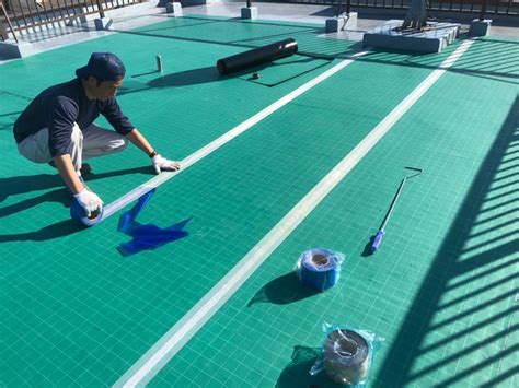 ウレタン防水 屋上の防水工事 佐藤塗装店ぬりかえ