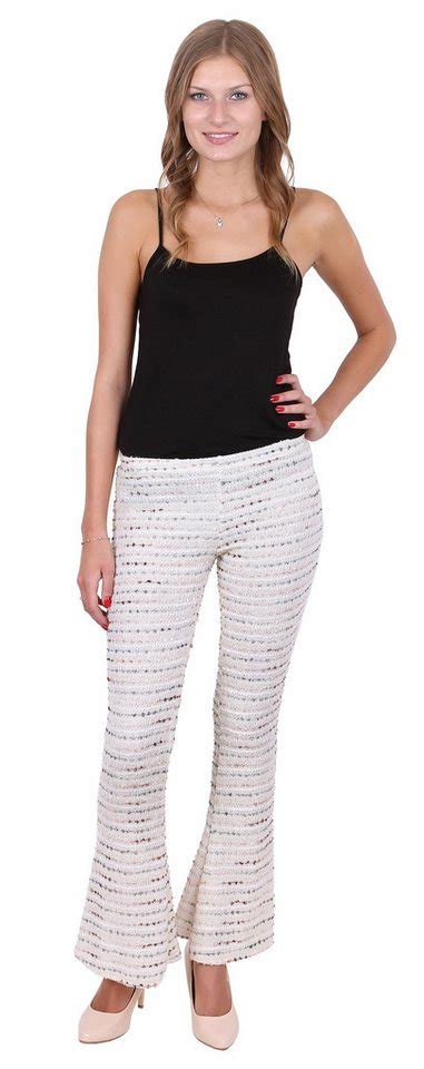 Sarciaeu Schlaghose John Zack Beige Glockenhose M