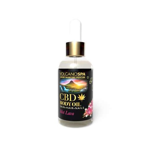 Volcanospa® Cbd Body Oil Hot Lava Volcano Spa