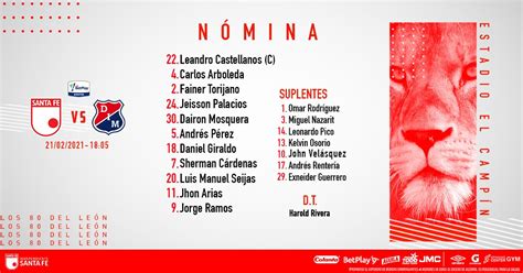 Santa Fe Dim Alineaciones Capsulas De Carreño