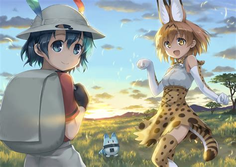 Serval Kemono Friends 1080p Kaban Kemono Friends Kemono Friends