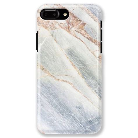 Iphone 8 Plus 7 Plus Case Cracked Gray Marble Casebus