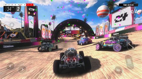 دانلود Rally Horizon Mod رالی هورایزن هک شده برای اندروید مودینگ گیم