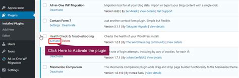 WordPress Health Check And Troubleshooting Plugin Pipe Ten