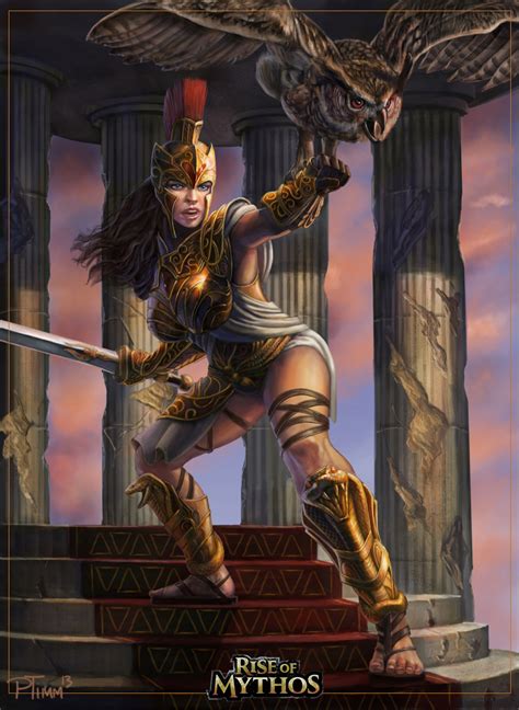 Athena By Ptimm On Deviantart